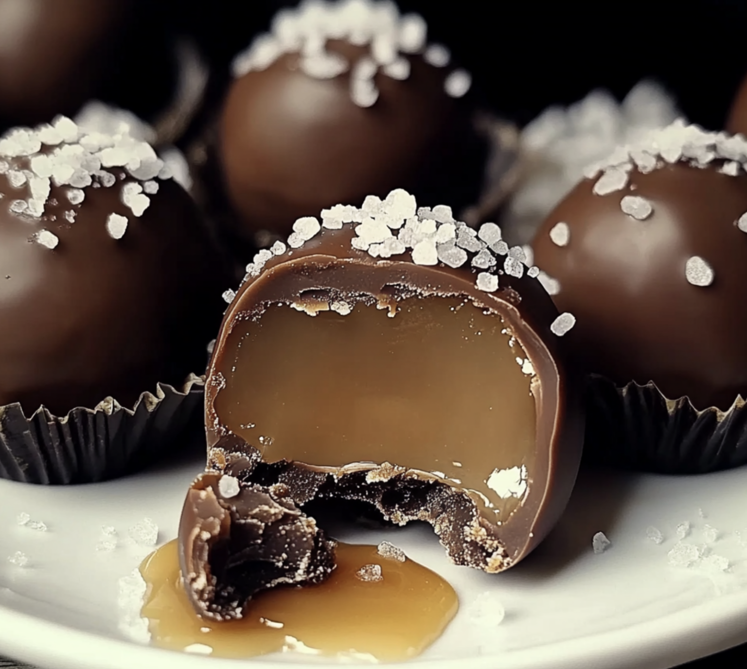 Salted Caramel Truffles – Beth's Quick Bites