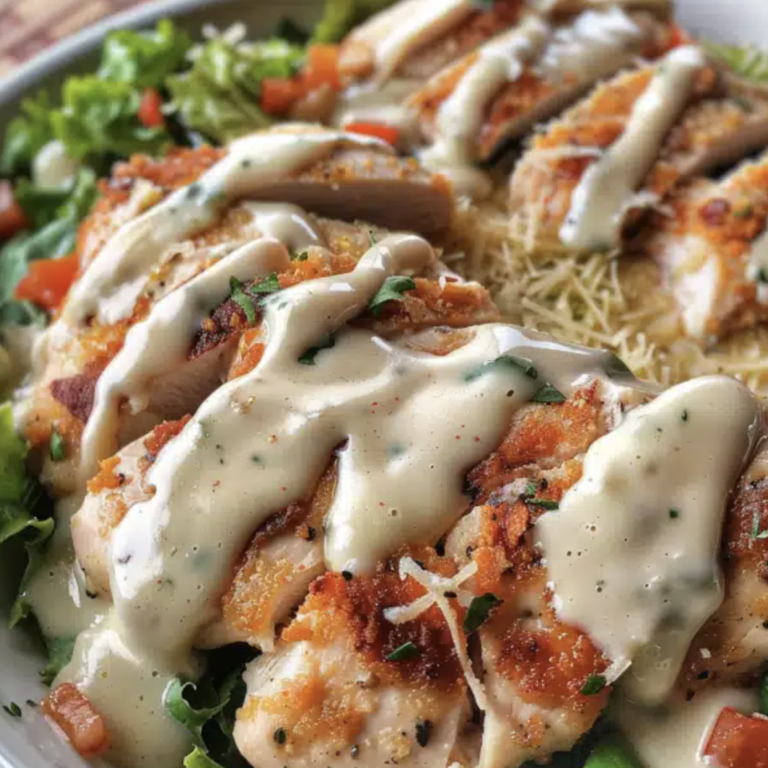 Melt In Your Mouth Caesar Chicken – Beth's Quick Bites