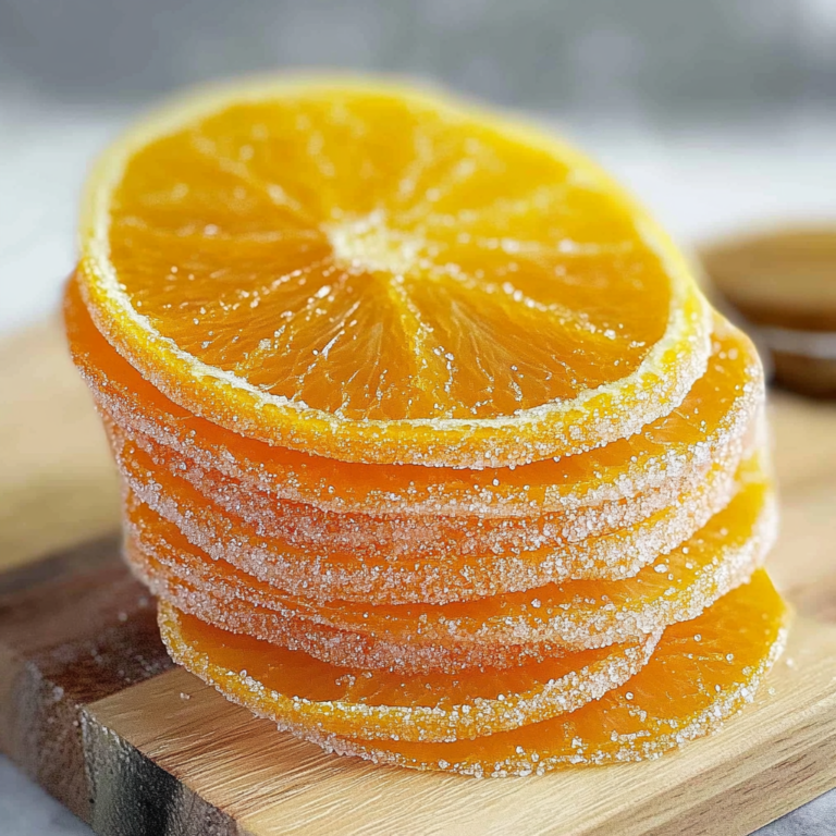 Candied Orange Slices – Beth's Quick Bites