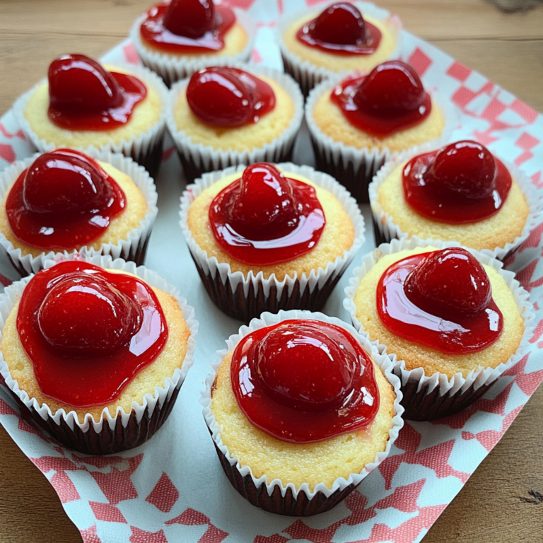 Cherry Cheesecake Cupcakes – Beth's Quick Bites