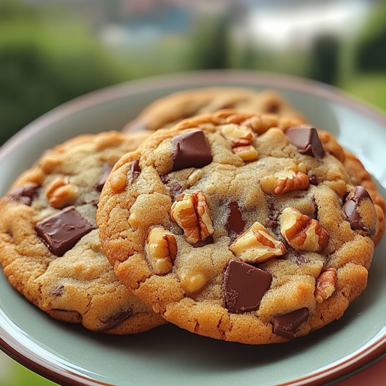 Chocolate Chunk Pecan Pudding Cookies – Beth's Quick Bites