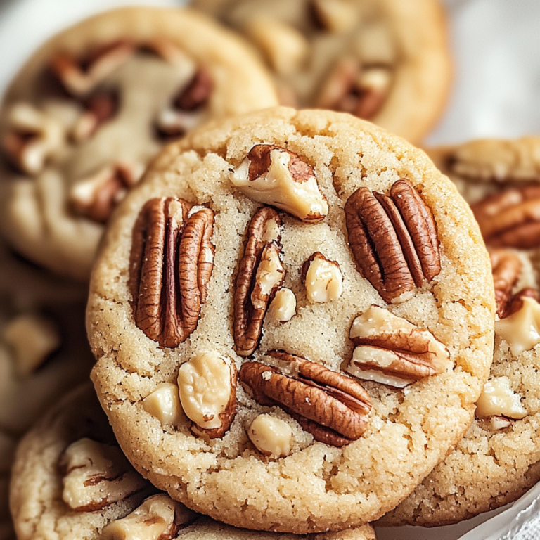 Easy Butter Pecan Cookies – Beth's Quick Bites