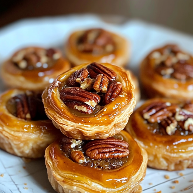 Irresistible Puff Pastry Pecan Pie Bites – Beth's Quick Bites