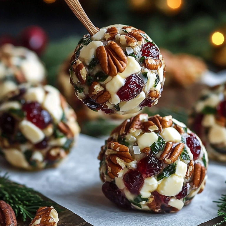Mini Cranberry Pecan Goat Cheese Balls – Beth's Quick Bites