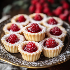 Mini Raspberry Almond Tarts – Beth's Quick Bites