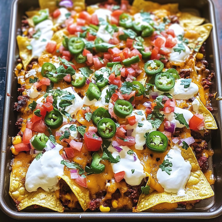 Sheet Pan Nachos – Beth's Quick Bites