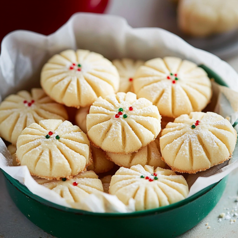 Whipped Shortbread Cookies – Beth's Quick Bites