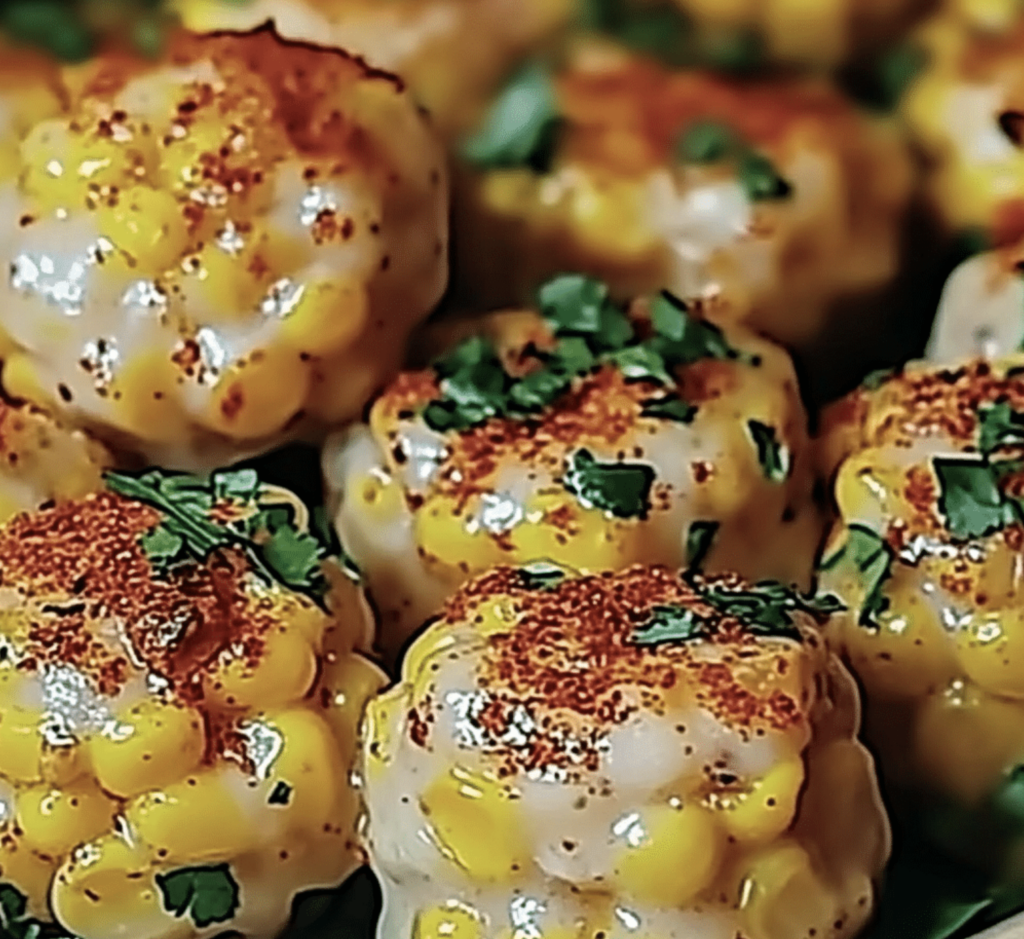 Spicy Mexican Corn Bites – Beth's Quick Bites