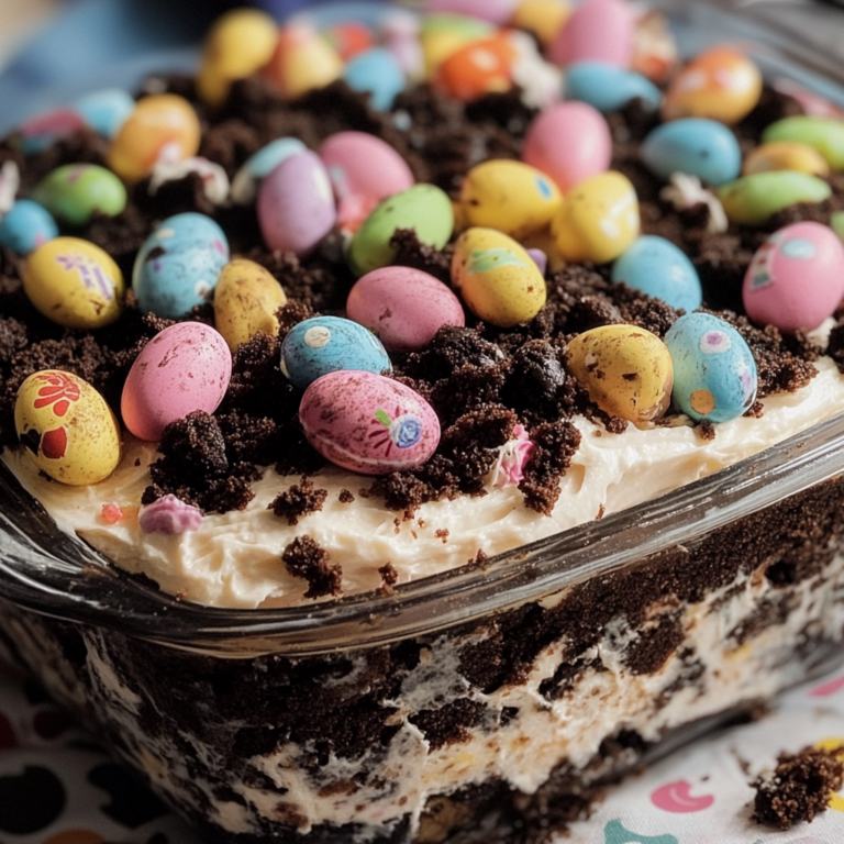 Easter Dirt Cake Casserole – Beth's Quick Bites