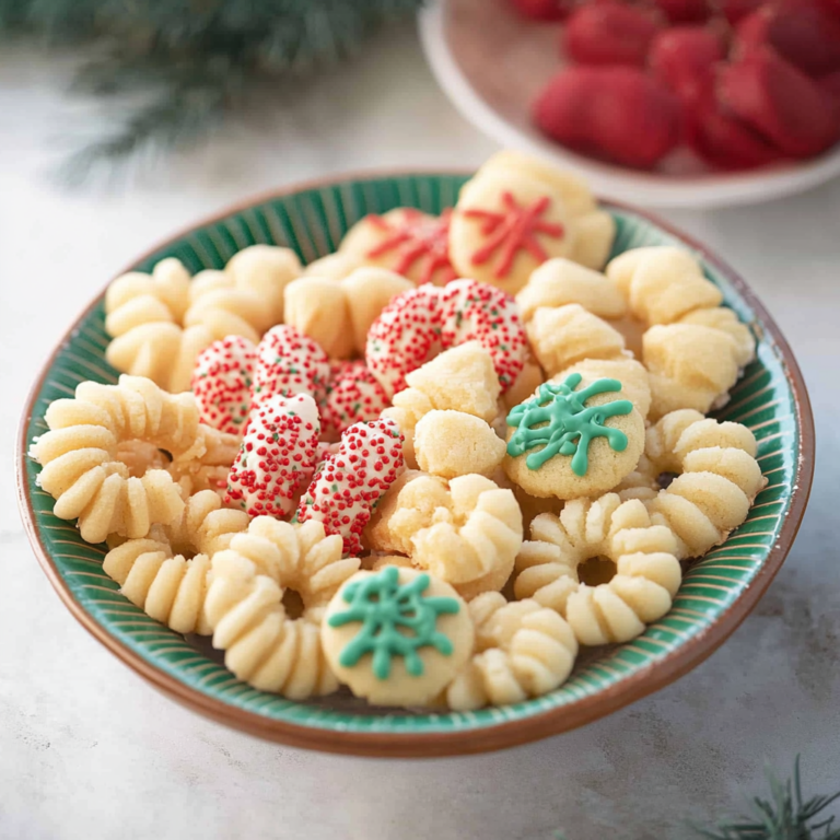 Old Fashioned Spritz Cookies – Beth's Quick Bites