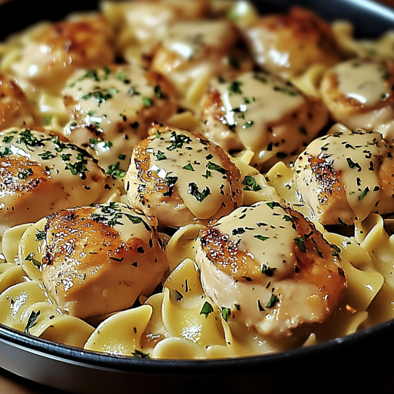 One-Pan Chicken with Buttered Noodles – Beth's Quick Bites