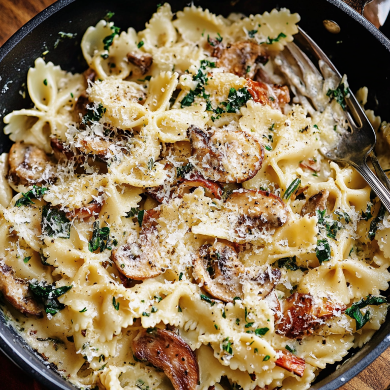 One-Pot Garlic Parmesan Pasta Recipe – Beth's Quick Bites