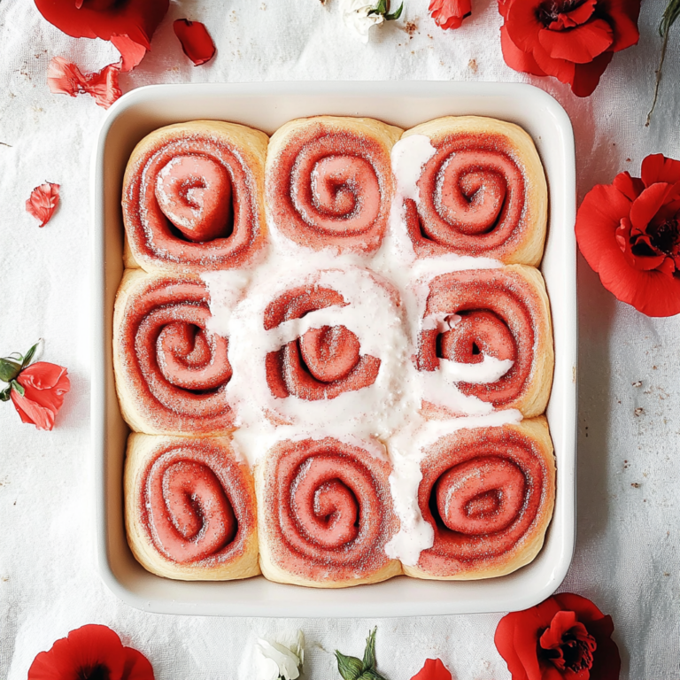 Vegan Pink Cinnamon Rolls – Beth's Quick Bites