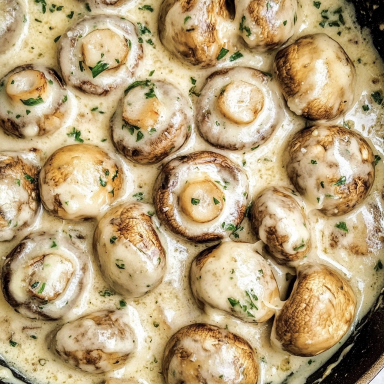 Garlic Parmesan Mushrooms – Beth's Quick Bites