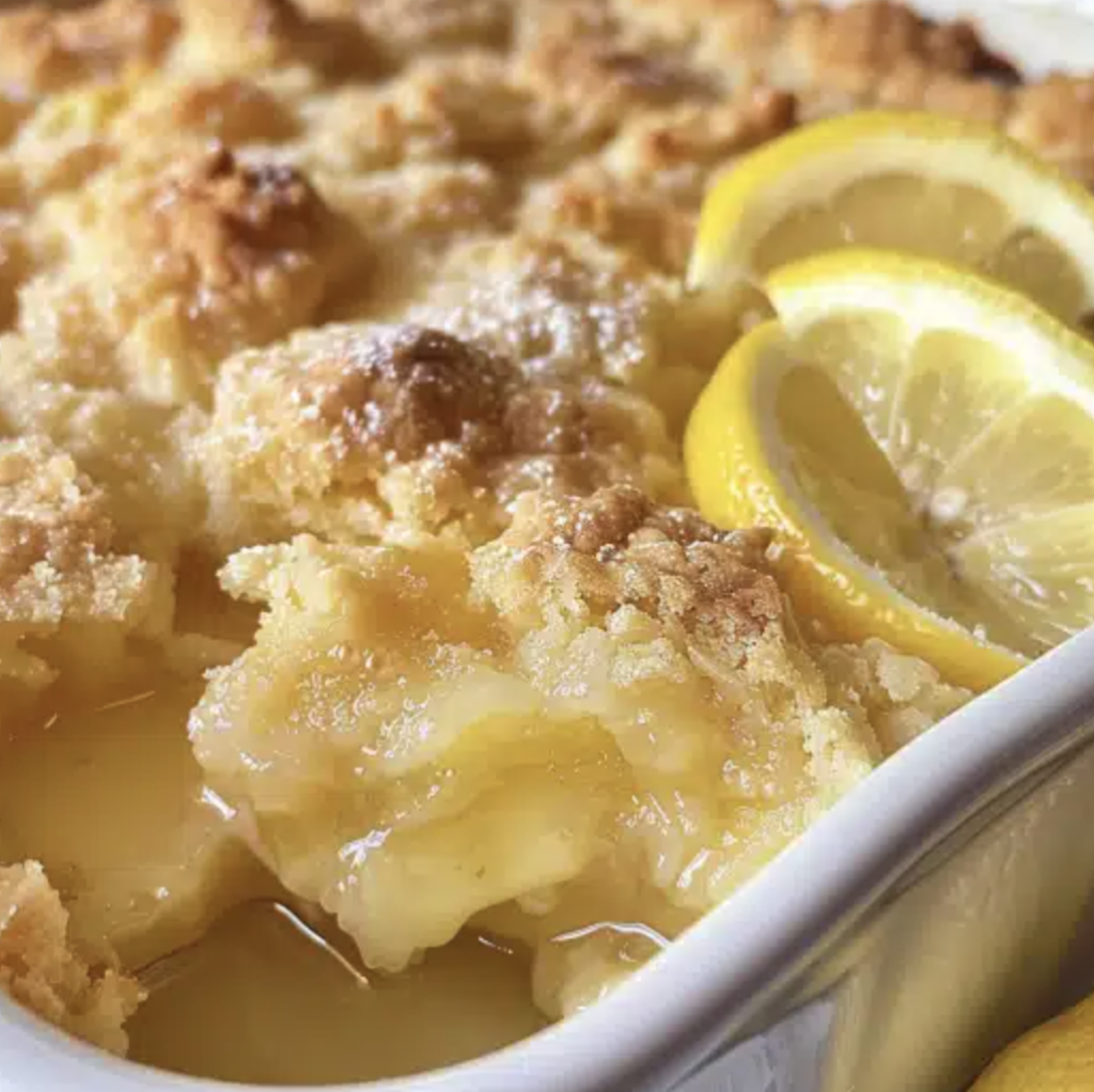 Magic Lemon Cobbler – Beth's Quick Bites