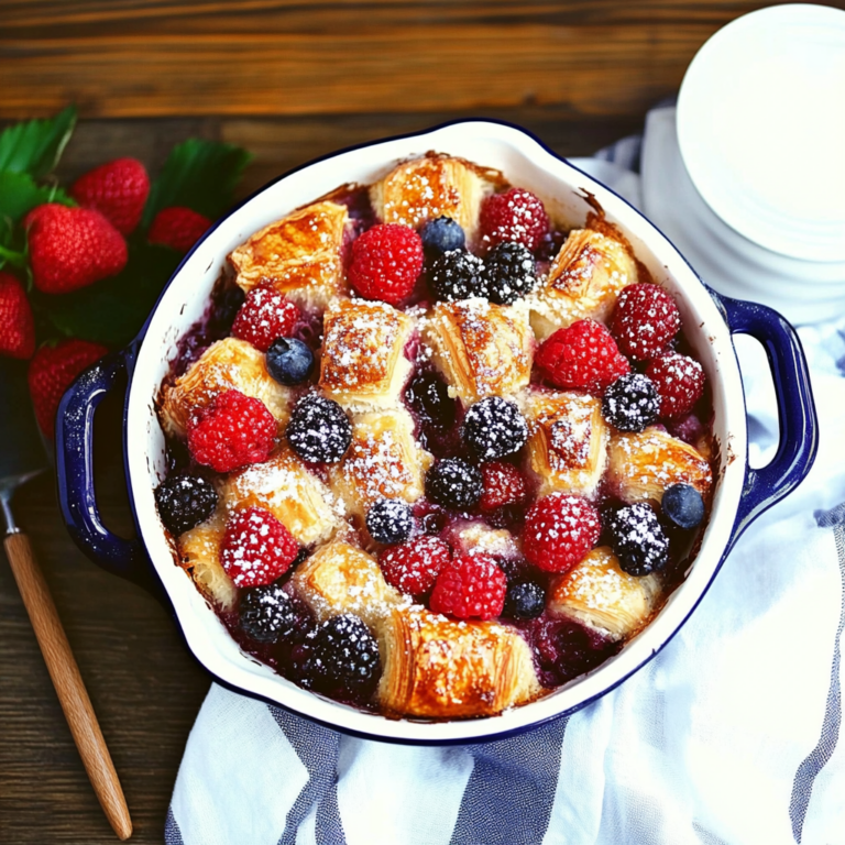 Berry Croissant Bake – Beth's Quick Bites