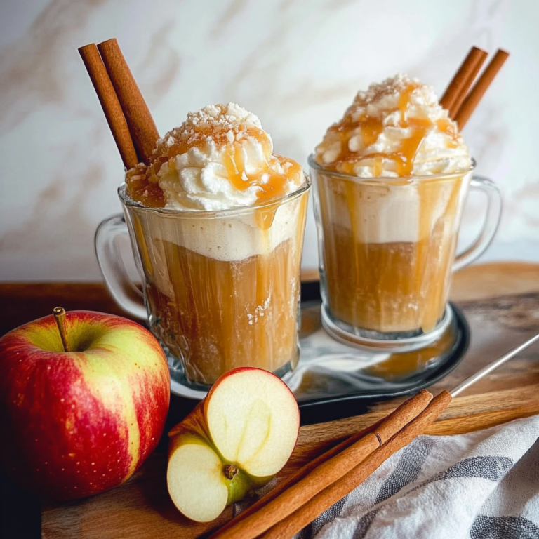 Caramel Apple Cider Float Recipe – Beth's Quick Bites