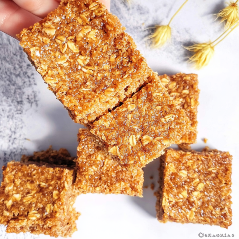 Easy Biscoff Flapjack – Beth's Quick Bites