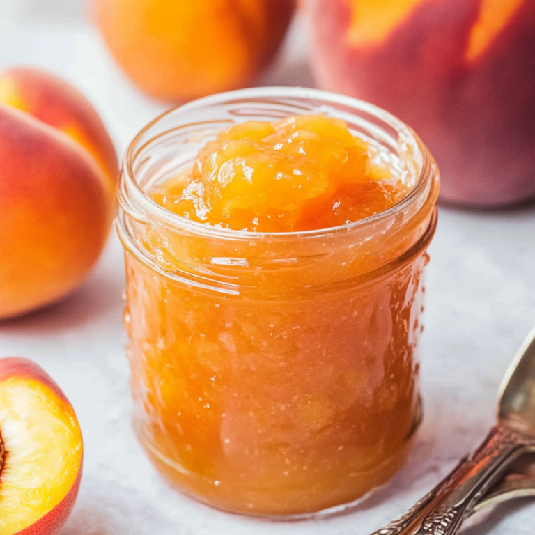 Homemade Peach Jam – Beth's Quick Bites