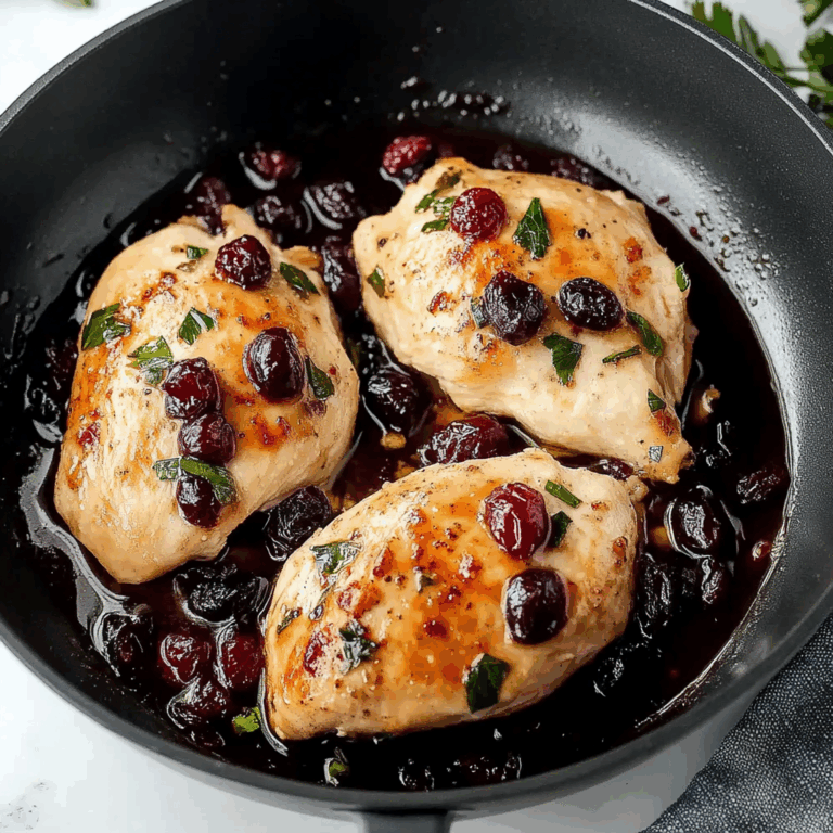 Easy Cranberry Stuffed Chicken Breast Recipe – Beth's Quick Bites