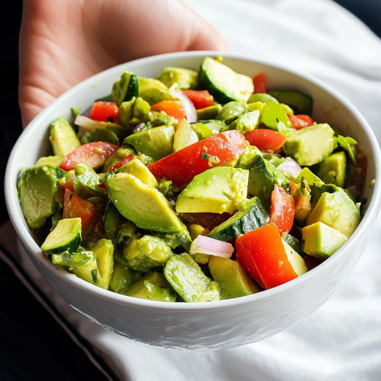 Easy Messy Avocado Summer Salad – Beth's Quick Bites