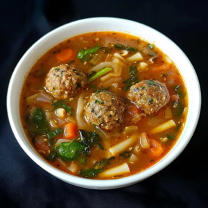 Instant Pot Meatball Minestrone Soup – Beth's Quick Bites
