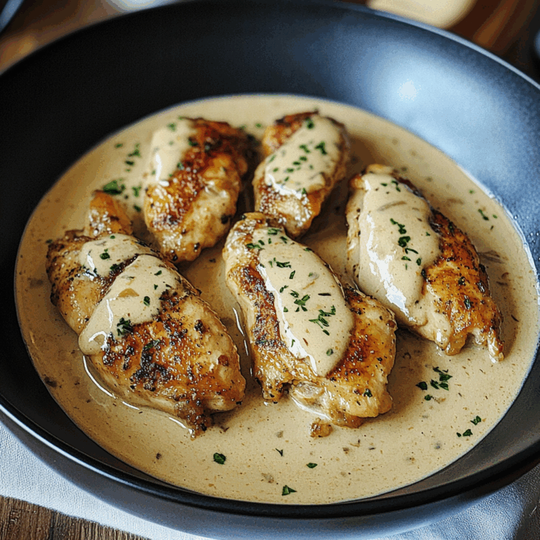 Irish Chicken in Whiskey Cream Sauce – Beth's Quick Bites