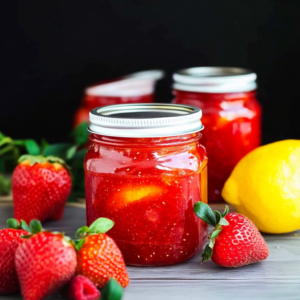 Strawberry Lemonade Jam – Beth's Quick Bites