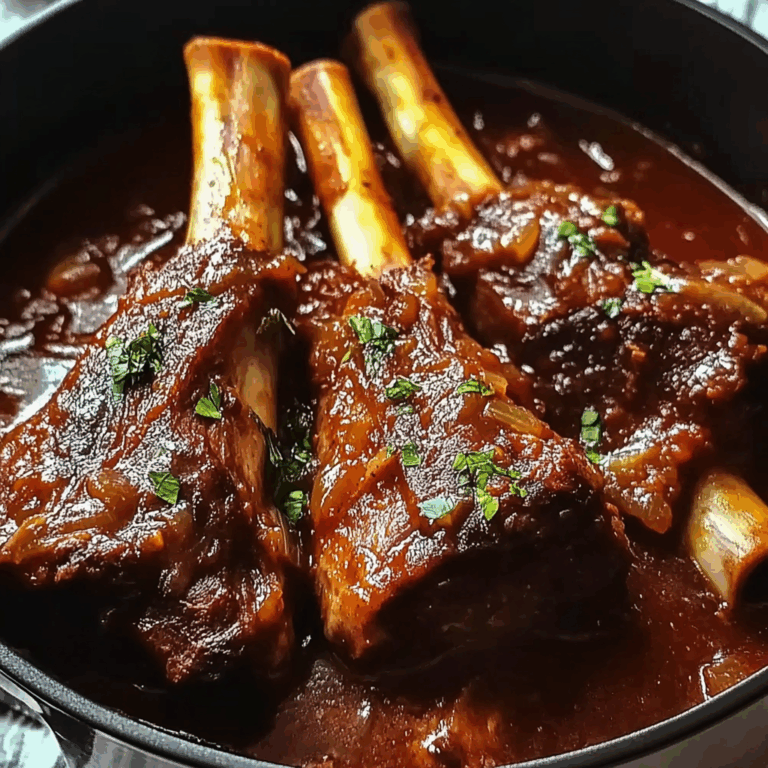 Braised Lamb Shanks Recipe – Beth's Quick Bites