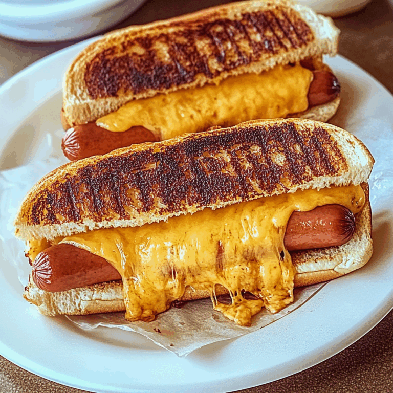 Grilled Cheese Hot Dogs – Beth's Quick Bites