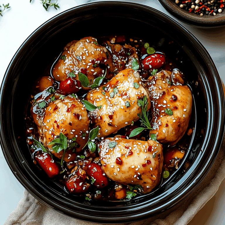 Slow Cooker Sweet Chili Chicken – Beth's Quick Bites